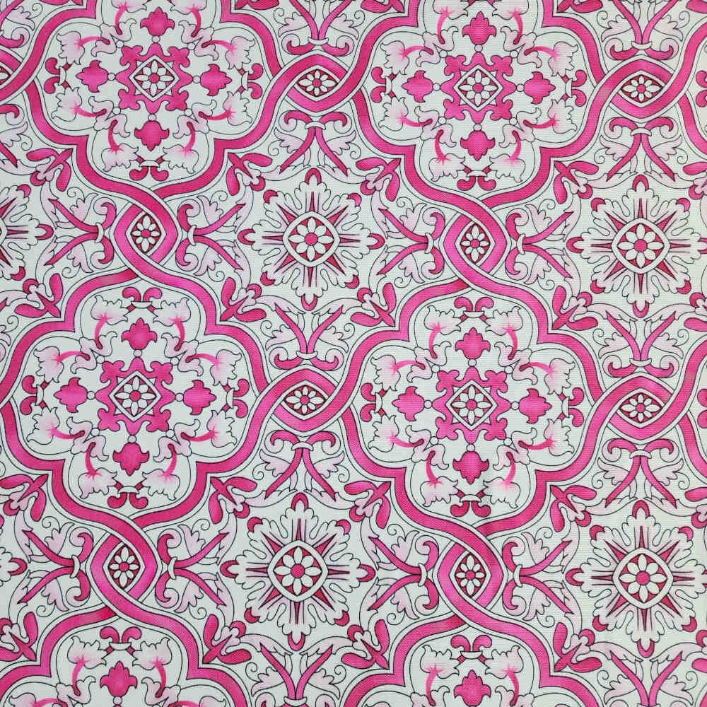 Printed Mini-Matt – Abstract – Cerise Pink | Curtain Dream