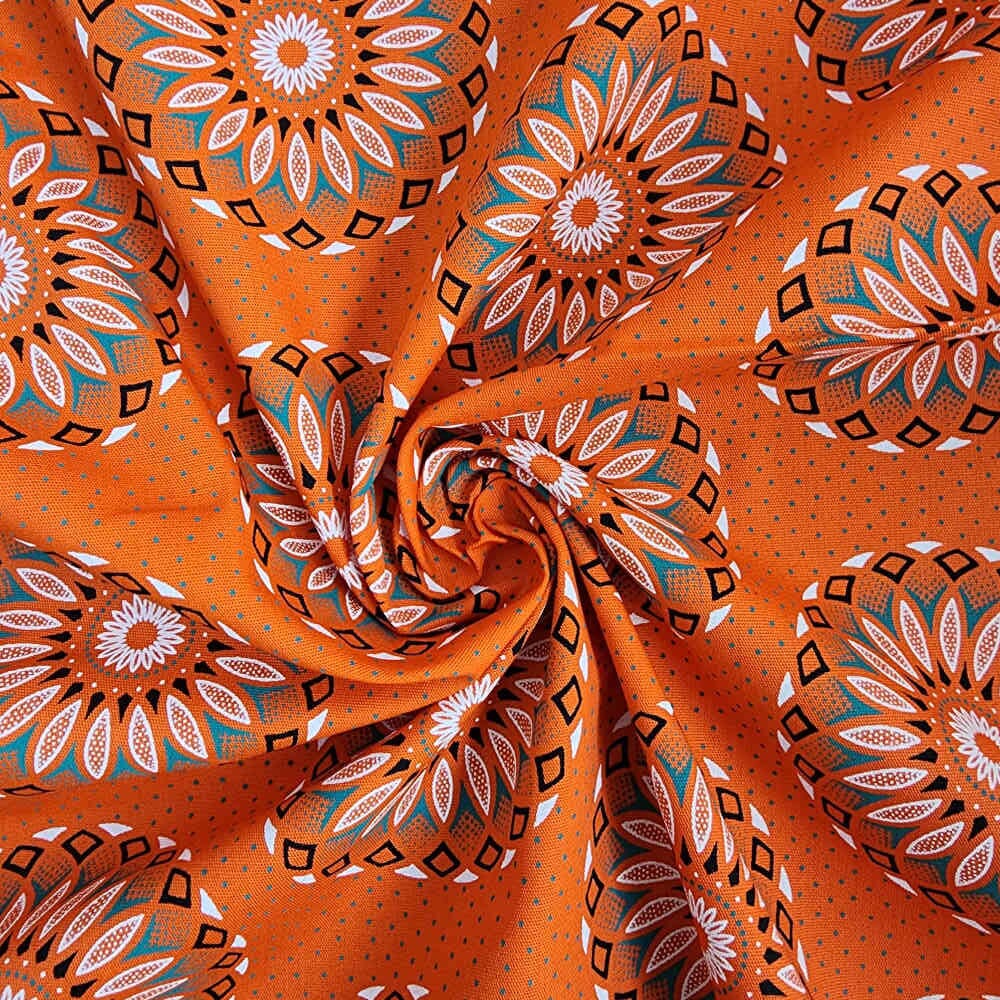 Kwa – Nobantu – Orange | Curtain Dream
