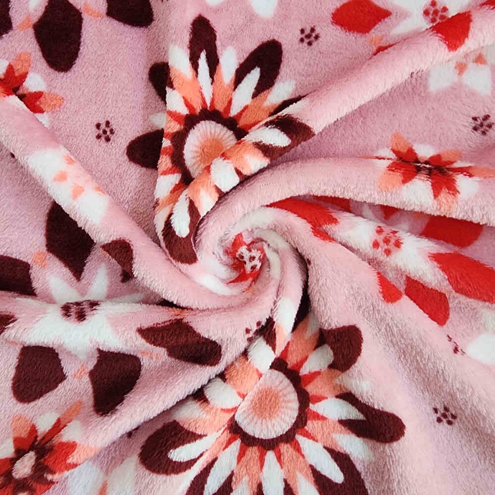 Mongolian Fleece – Floral | Curtain Dream