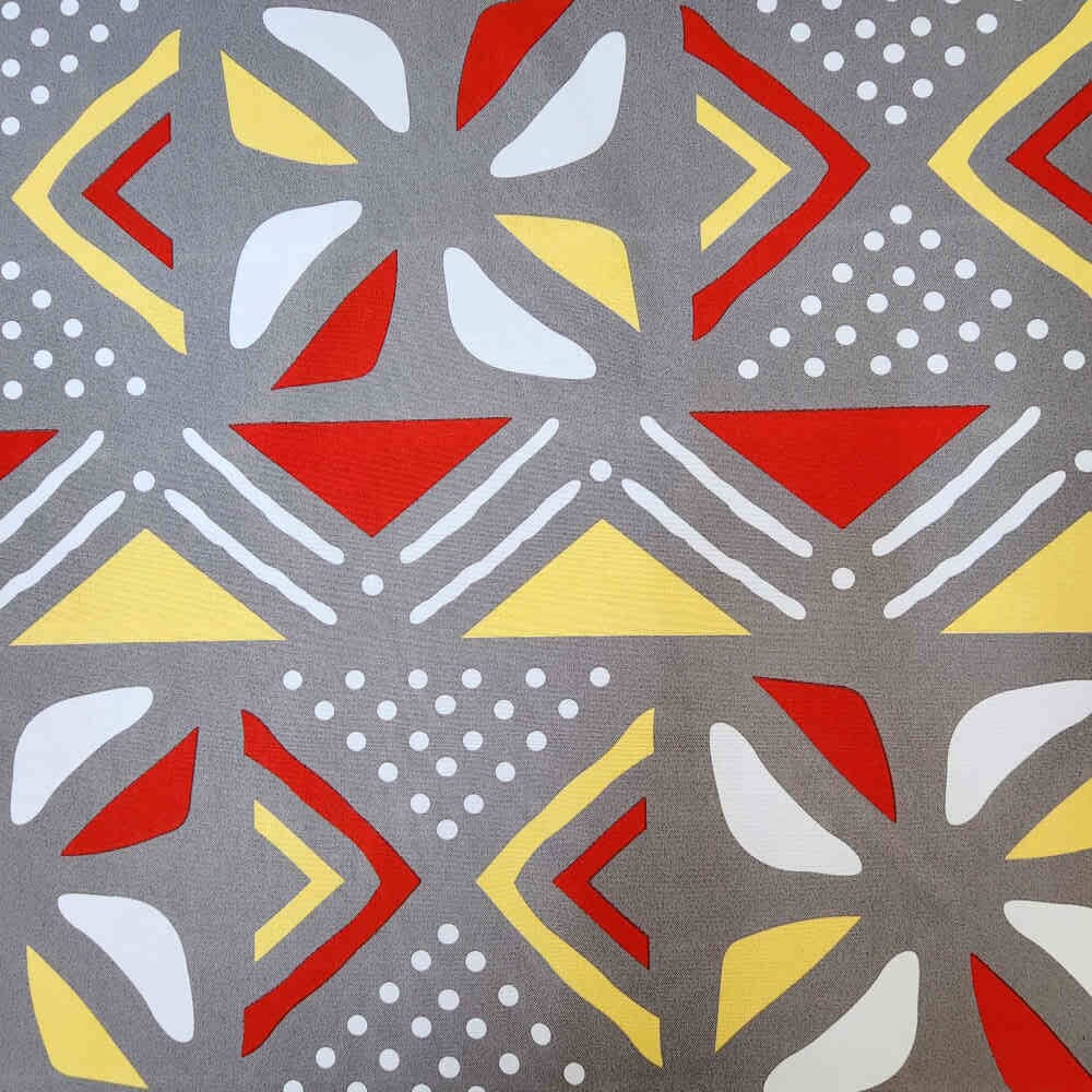 Printed Mini-Matt – Abstract – Grey | Curtain Dream