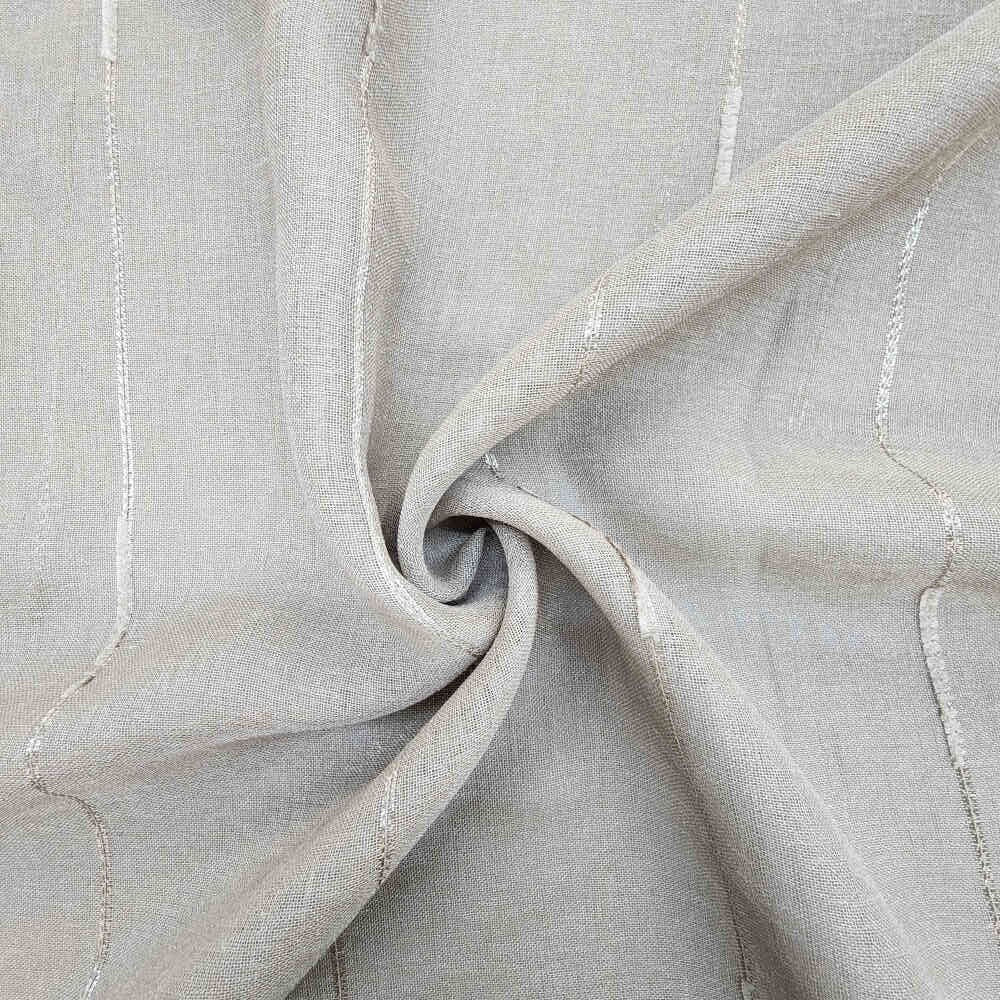 280cm Hurbert Sheer Curtaining – Bronze | Curtain Dream