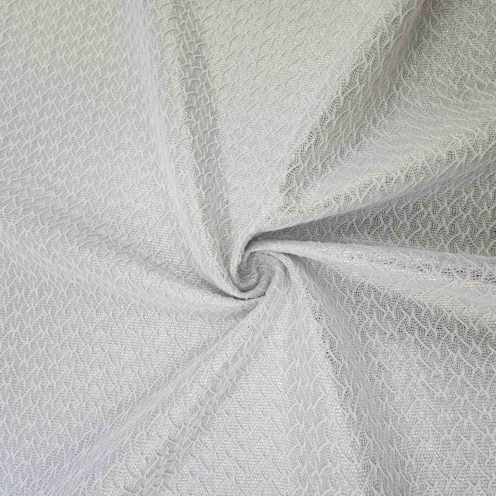 Bonded Lace with Foil – White | Curtain Dream