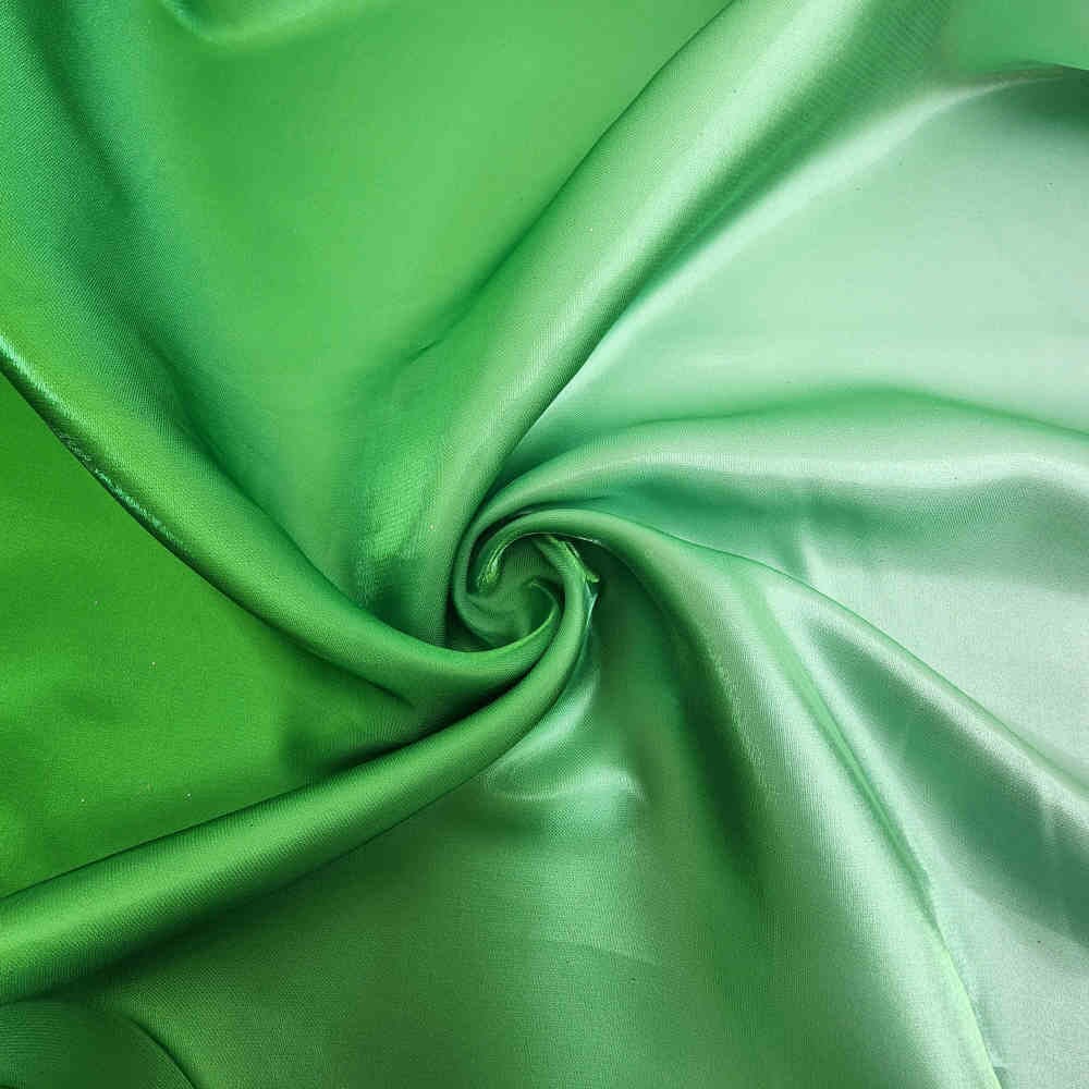 Ombre Mikado Satin – Light Green | Curtain Dream