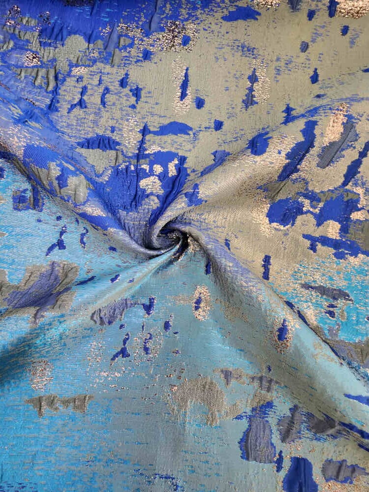 Brocade Lumy D#3 – Royal Blue | Curtain Dream