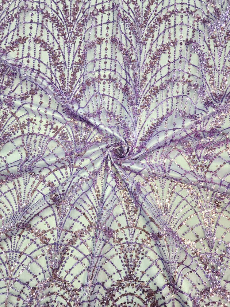 Zayn Sugar Metallic – Lilac | Curtain Dream