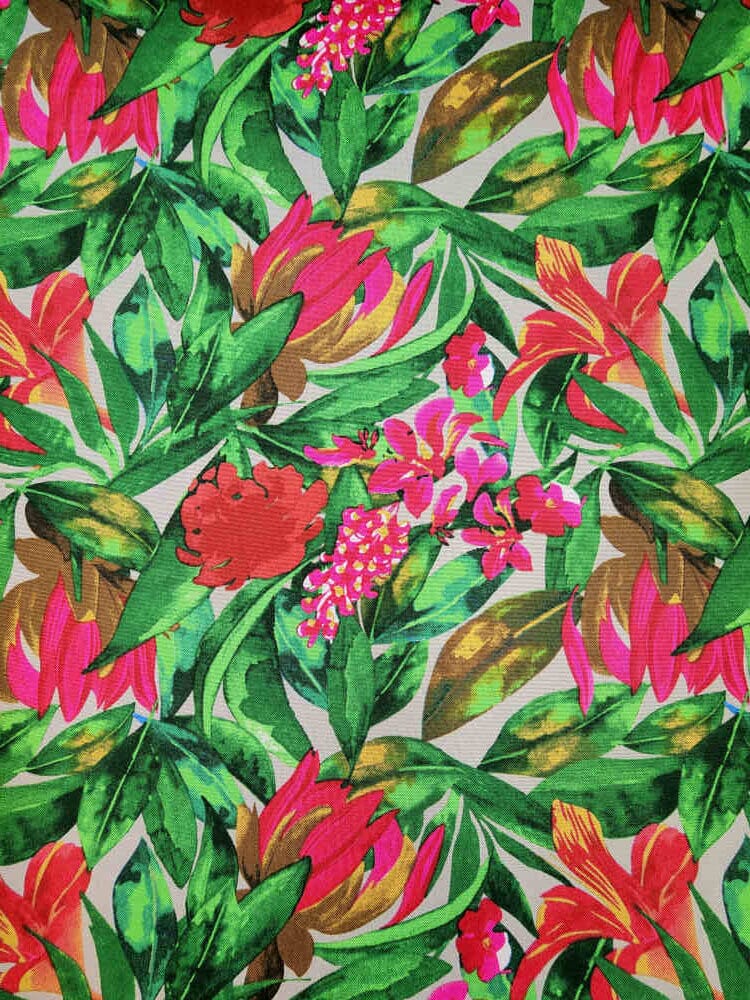 Printed Mini Matt – Floral – Grey | Curtain Dream