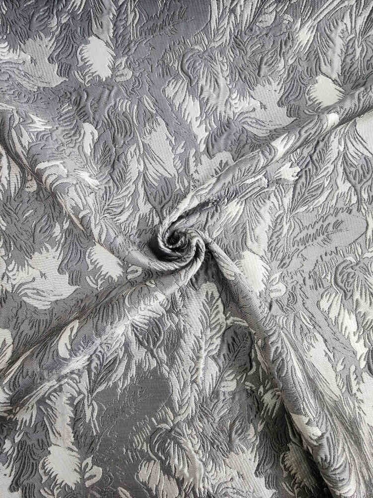 Brocade Maxi – Grey | Curtain Dream