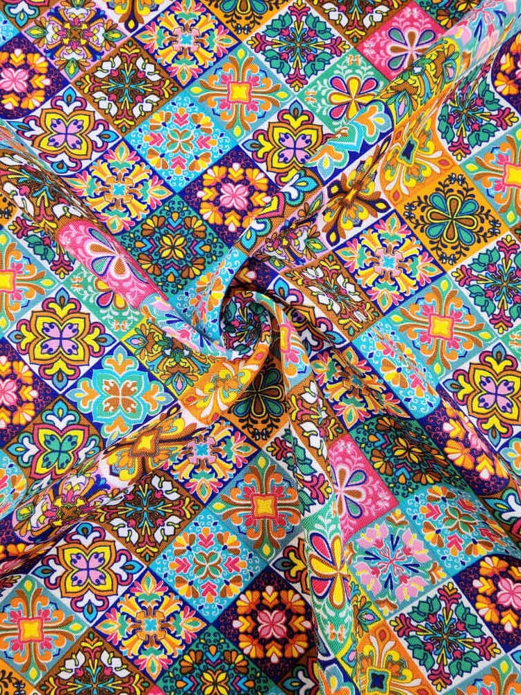 Printed Mini Matt – Floral – Cerise Pink | Curtain Dream