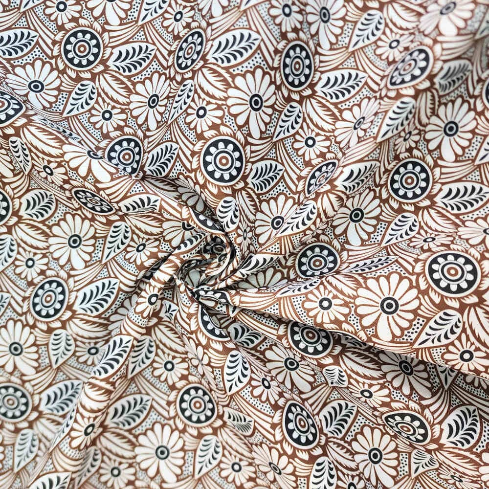 Printed Mini Matt – Mombasa – Cream | Curtain Dream