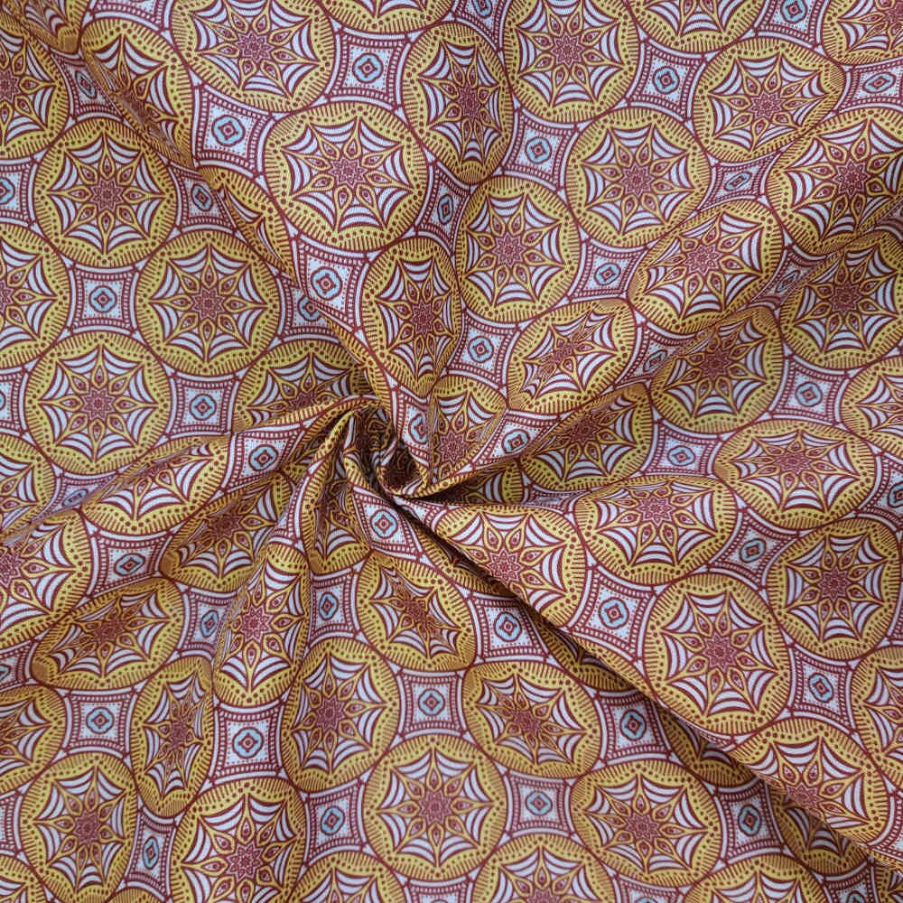 Printed Mini Matt – Tito – Mustard | Curtain Dream