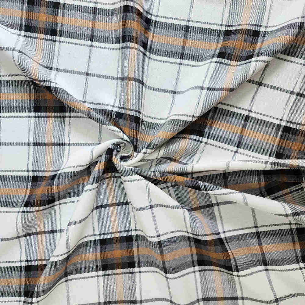 Assorted Winter Checks – Ivory | Curtain Dream