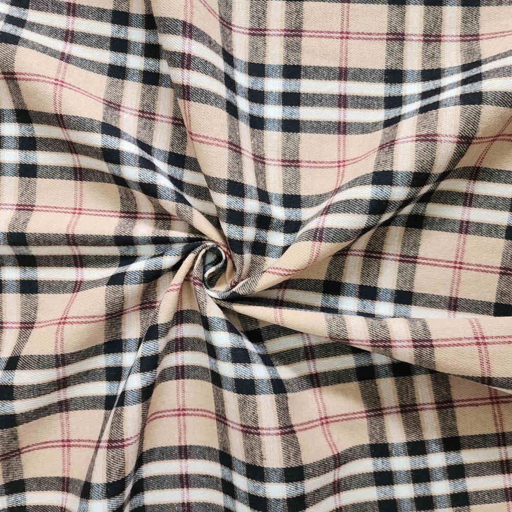 Assorted Winter Checks – Cream | Curtain Dream