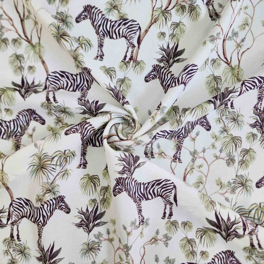 Printed Mini Matt – Zbra – Cream | Curtain Dream