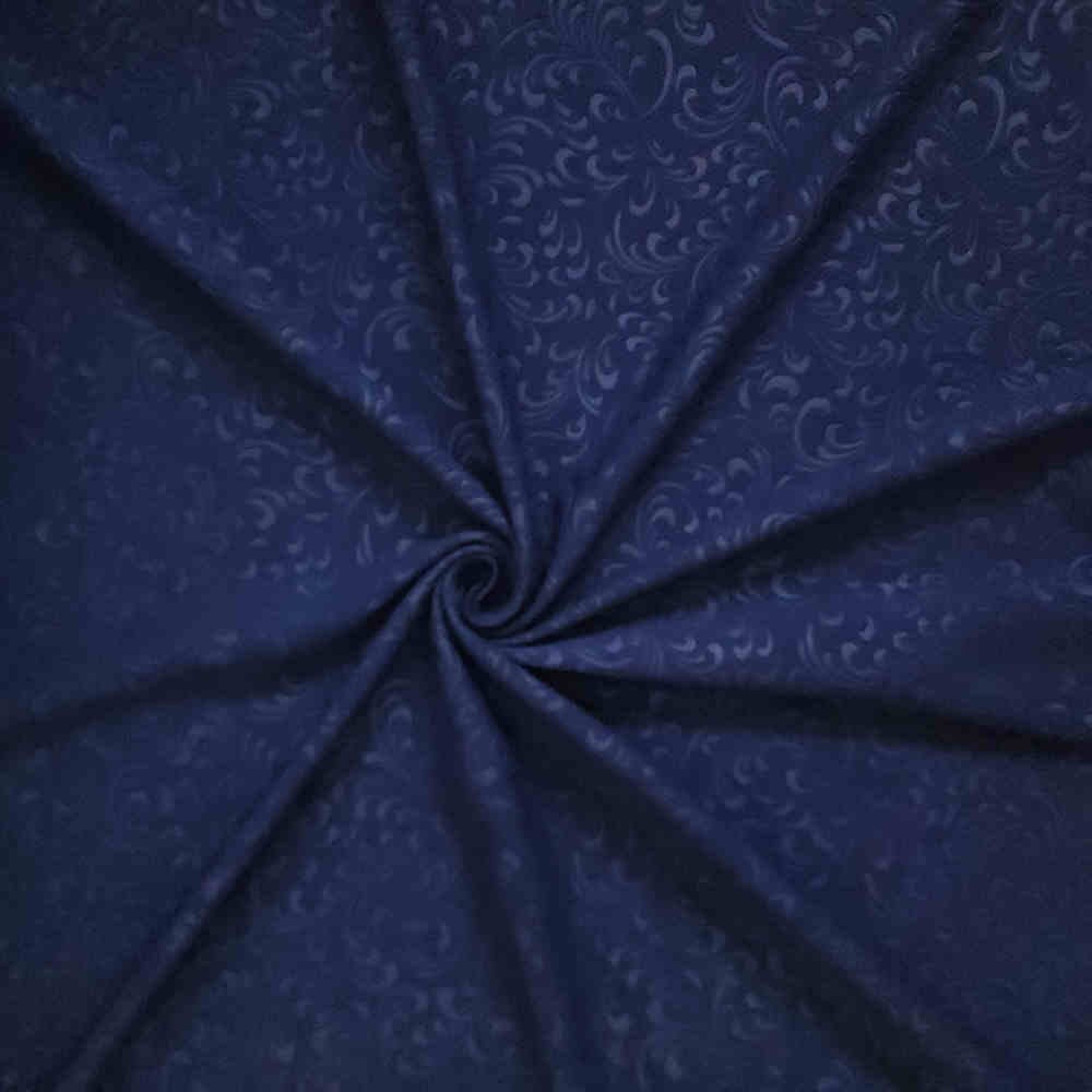 Bullet Crepe Embossed – Navy Blue | Curtain Dream