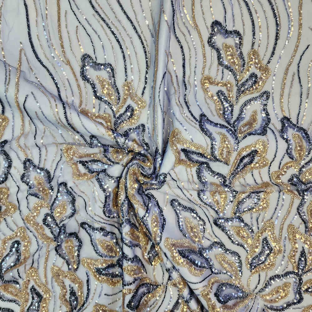 Two Tone Tulle – Denim Blue | Curtain Dream